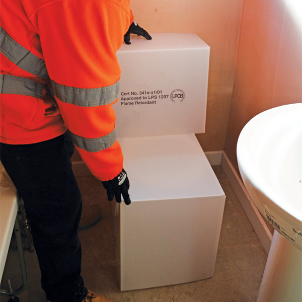 WC Protector With Cistern 980mm x 1570mm FR LPS1207 (20)