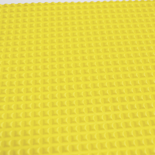 Rubber Matting Pyramat 1m x 10m Yellow