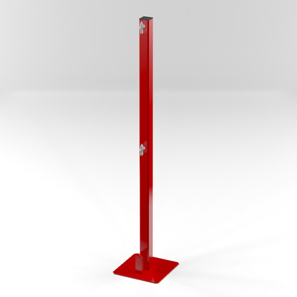Railsafe Safety Post Standard 200mm x 1026mm (w/Anti Luce)